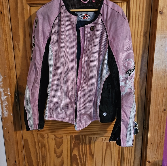 Joe Rocket | Jackets & Coats | Joe Rocket Plus Size Pink Motorcycle ...
